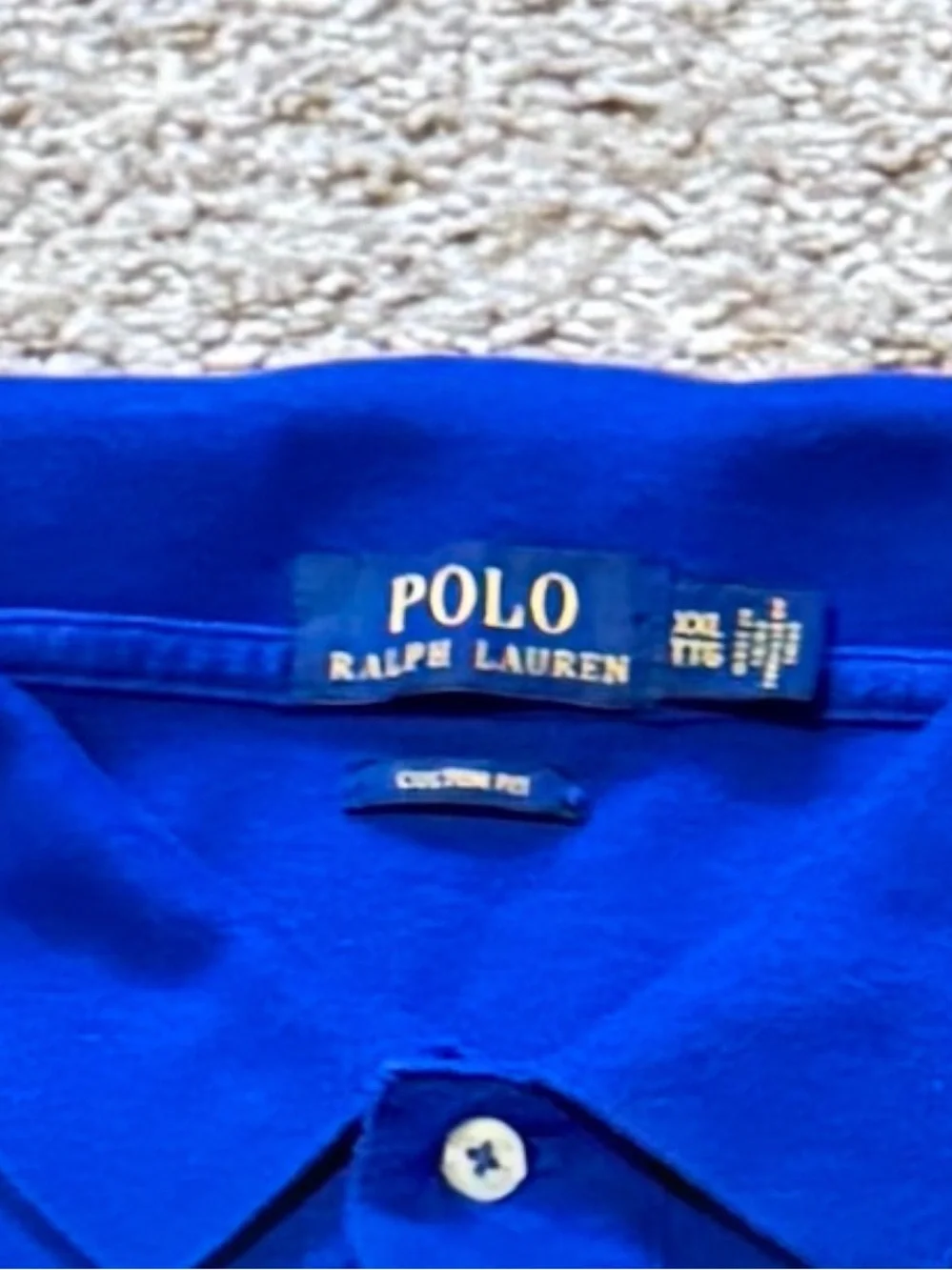 Ralph Lauren | Shirts | Ralph Lauren Mens Royal Blue Polo With ...